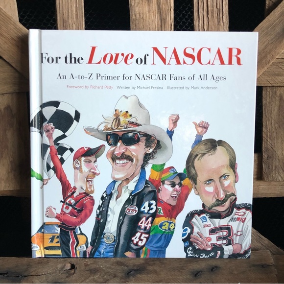 Accents | For The Love Of Nascar Hardcover Book An A To Z Primer For ...